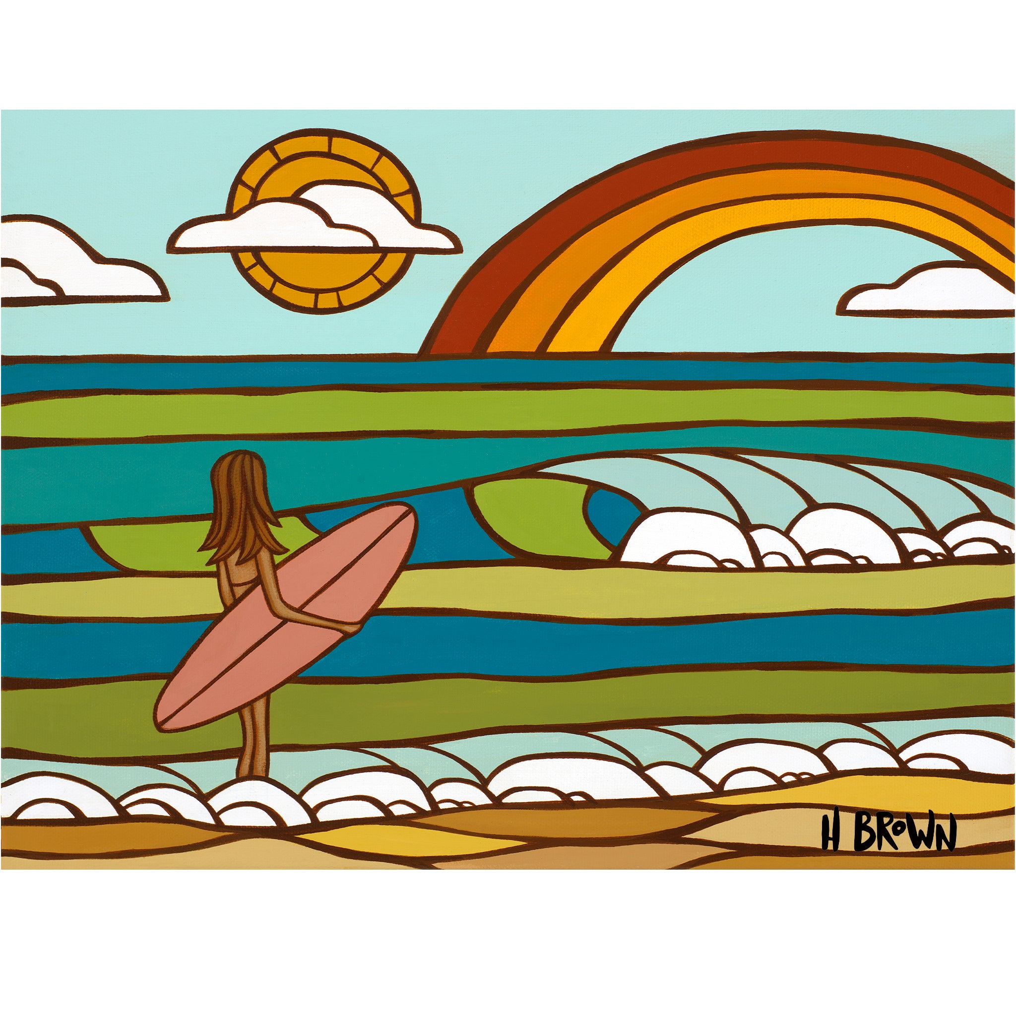 Feeling Groovy – Heather Brown Art