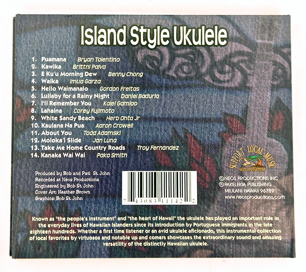 Island Style Ukulele - Music CD - Heather Brown Art